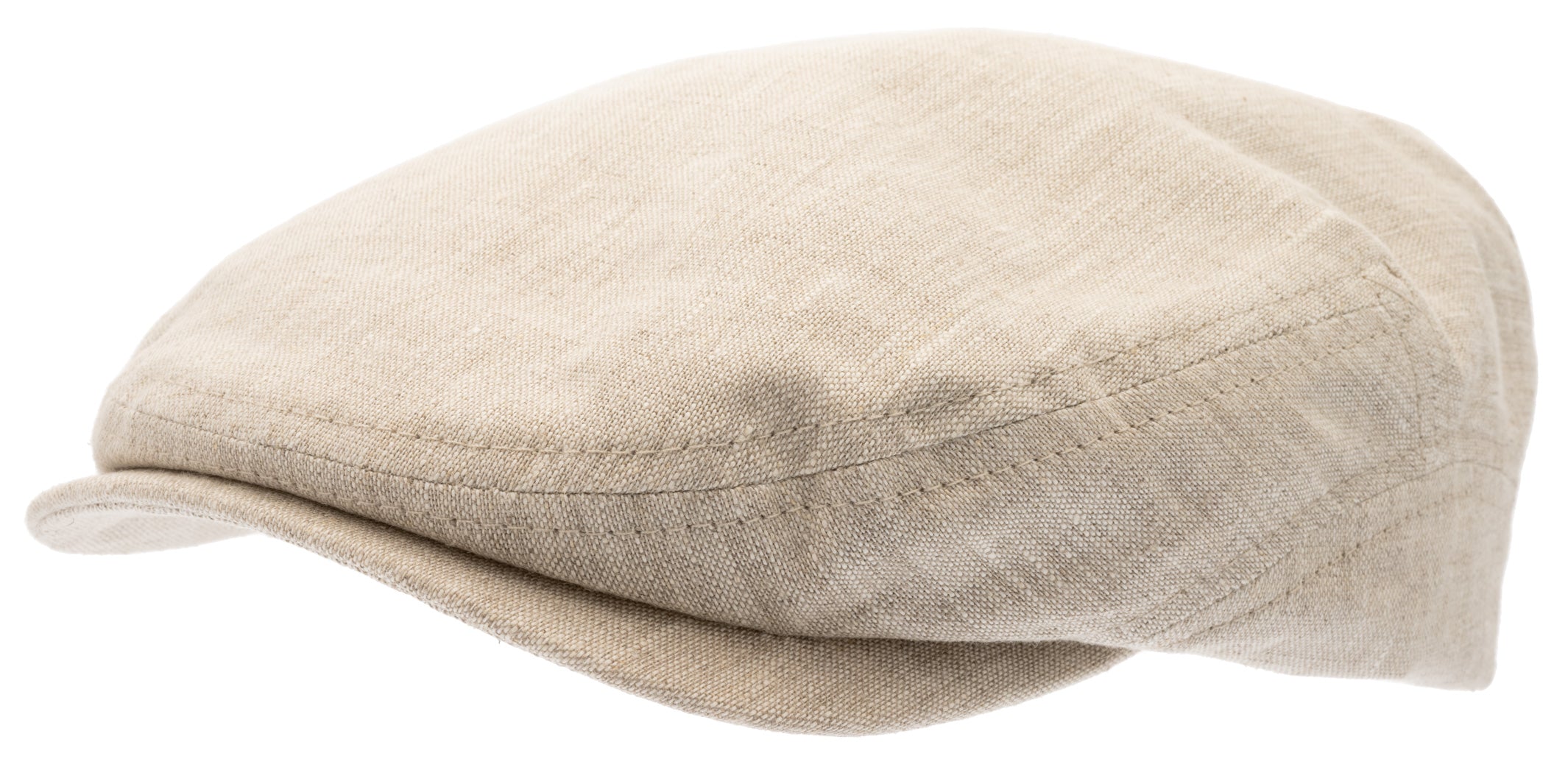 Lucas Linen Natural - Flat cap - Naturfärgad keps i linne – CTH Ericson ...